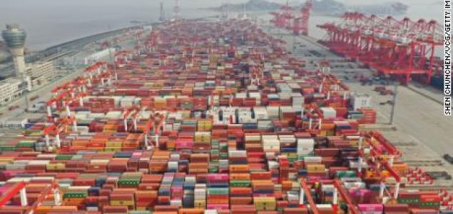 Global port congestion improves, freight rates will remain high - U.S ...
