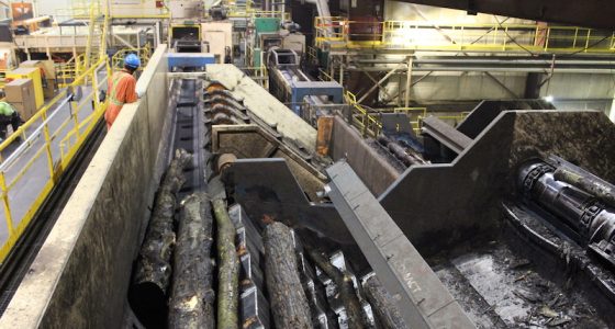 OSB mill High Prairie - U.S. Logs & Lumber